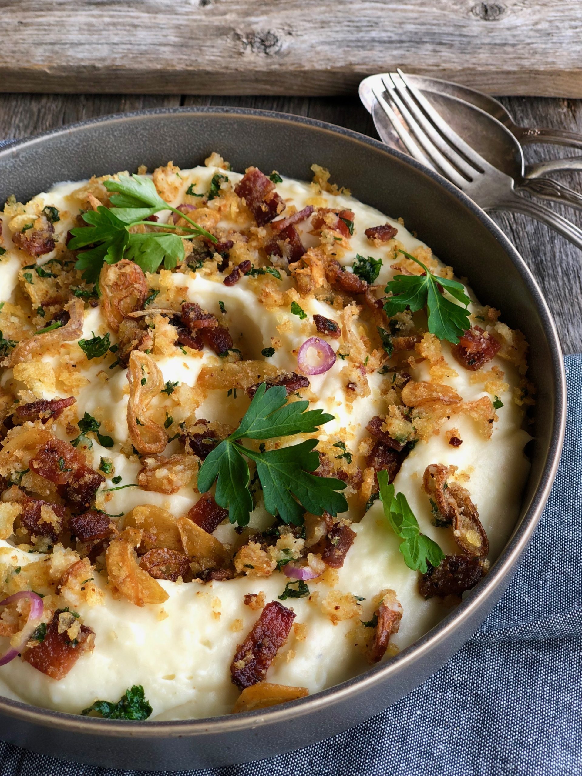 Voodoo Bacon Mashed Potatoes – Mandy Tanner